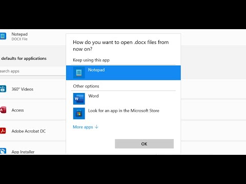Fix Pop Up How Do You Want To Open This File From Now On When Opening Excel File From Taskbar Search