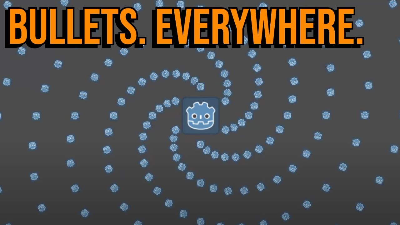 How to Make a Bullet Hell Projectile Pattern Generator in Godot 3