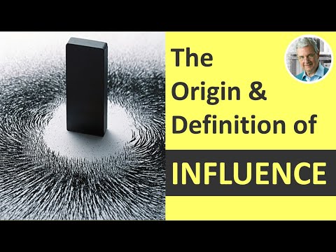 The Origin and Definition of INFLUENCE (3 Illustrated Examples)