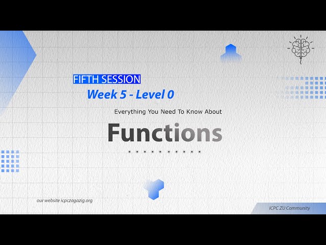 Understanding Functions In Programming A Comprehensive Guide Galaxyai Galaxyai