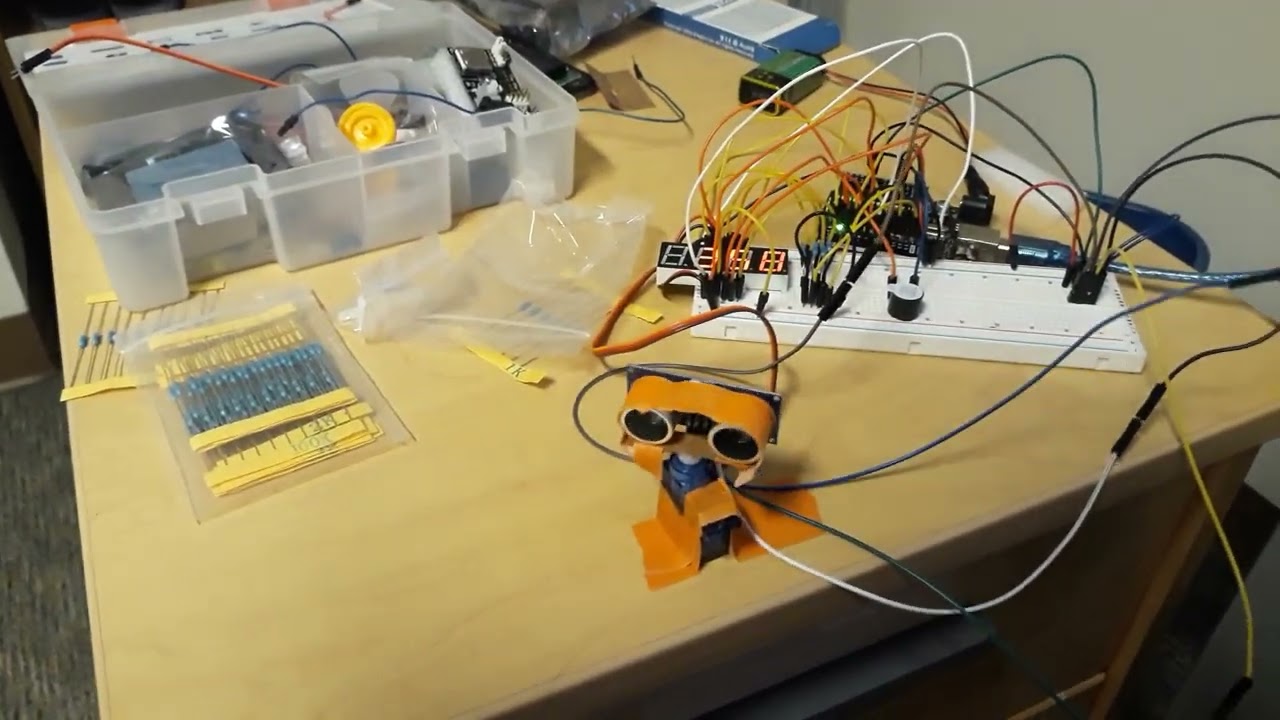 CS 120B Lab Final: Radar Model using Sonar