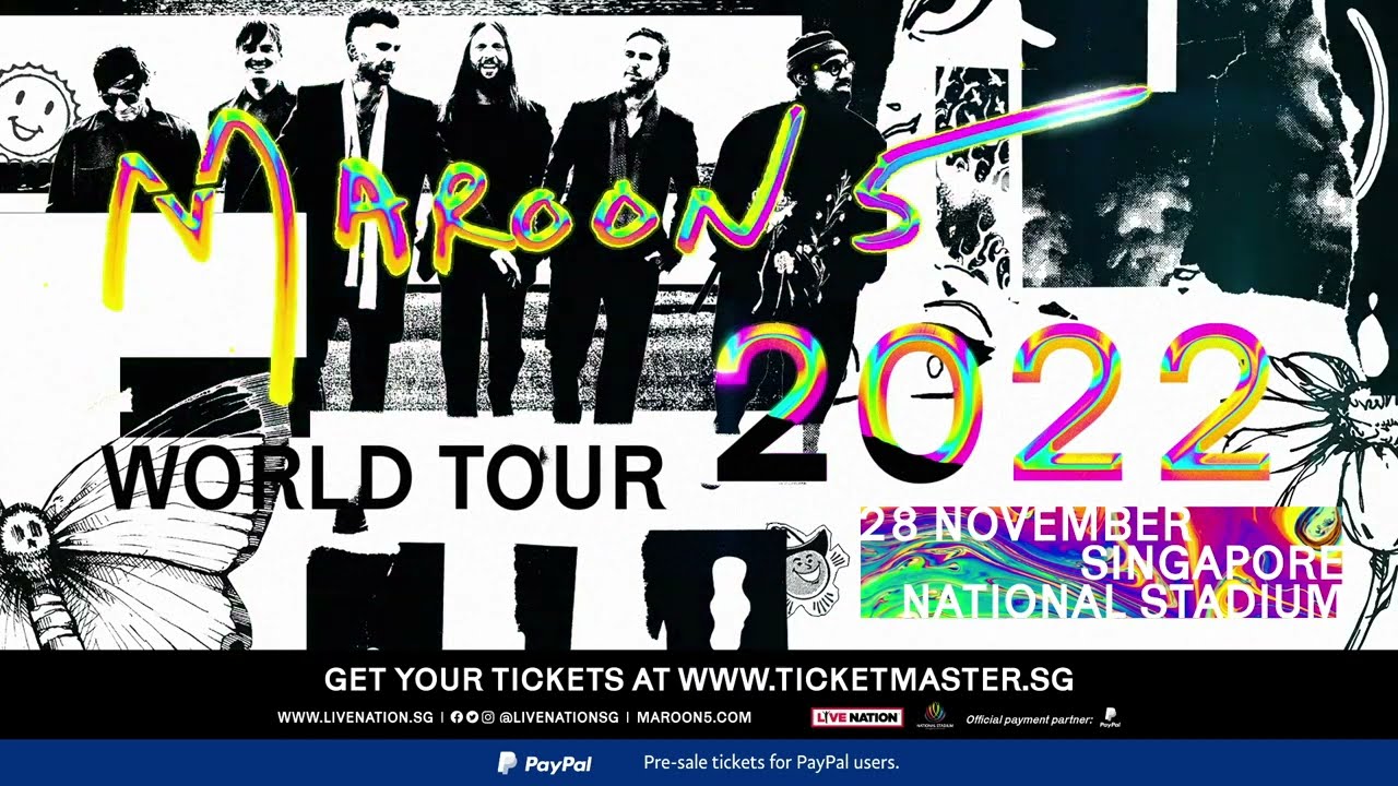 Maroon 5 2022 Tour Dates And Locations
