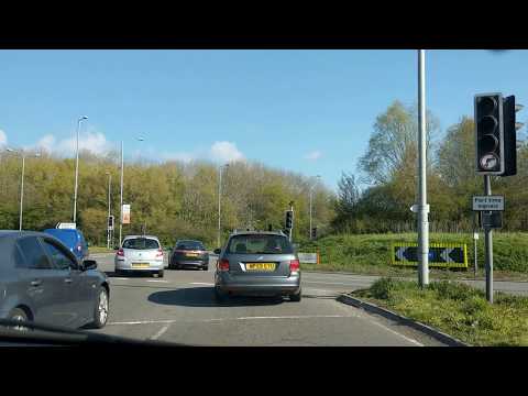 Mannington Roundabout Swindon - HD