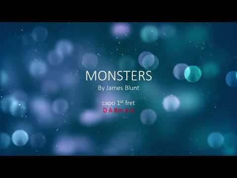 Monsters by James Blunt - Easy chords and lyrics