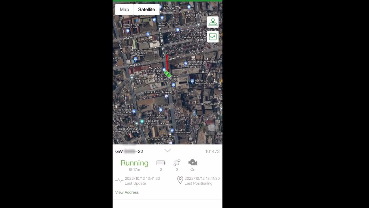 Downloading Trackerhome app