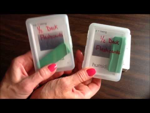 Flashcards for the Prefix and Suffix Game