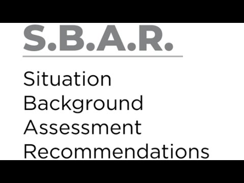 S.B.A.R # Communication technique for ANM,Nurses & Doctors # Staff nurses#communicationskills