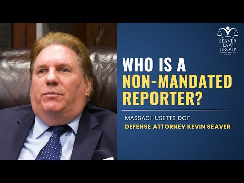 Who is a non-mandated reporter?