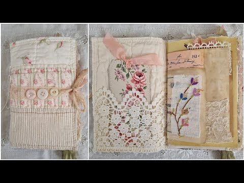 Small Shabby Chic Journal | Flip Through