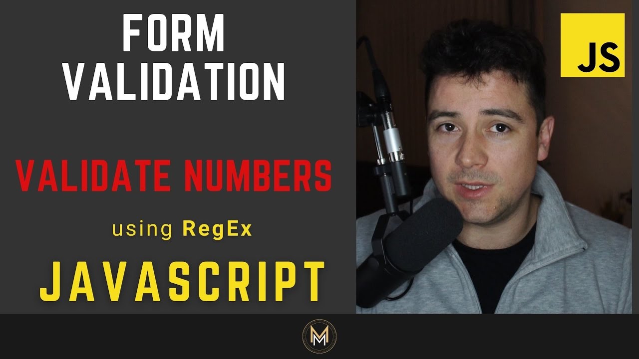 JavaScript Form Validation using Regular Expression for validating only Numbers