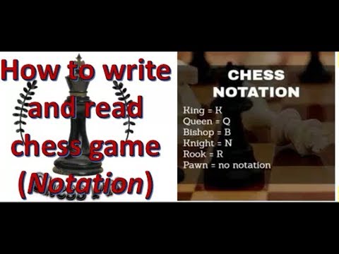 Chess Notation || How to read chess moves || Chess basic