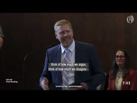 FULL VIDEO: Oregon senator calls Anfernee Simons trade 'crazy' while presenting bill