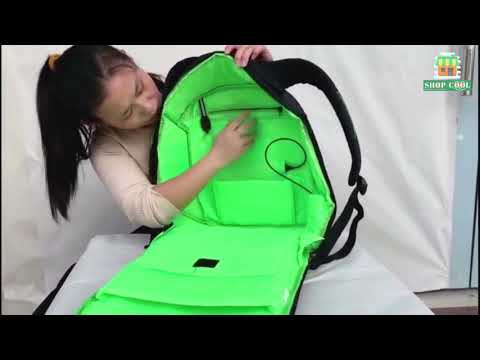 Sac à dos plein air, chargeur usb solaire