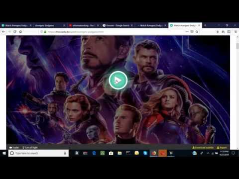 Avengers End Game (Free Movie and Download)Hd Quality.Without Software.English Audio
