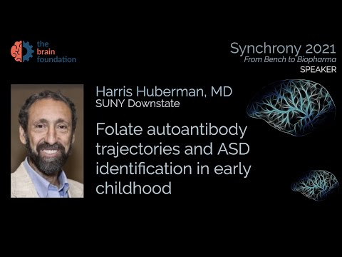 Folate Autoantibodies & ASD Identification in Early Childhood - H. Huberman MD, SUNY @Sychrony2021