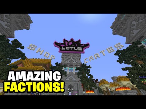 This AMAZING New Minecraft Factions Server Is SUPER FUN!