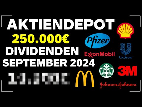 Mein Dividenden-Einkommen im Monat September 2024