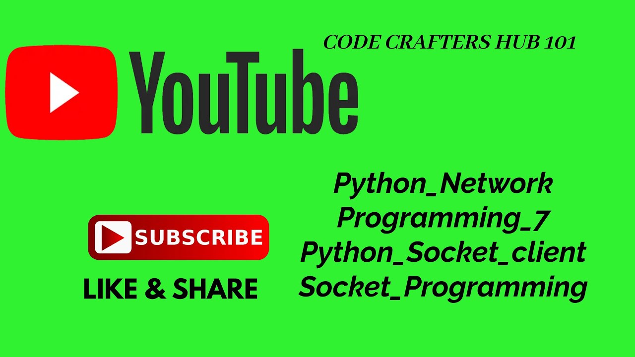 Python Network Programming 7   Python Socket client   Socket Programming