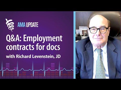 How to find a health care lawyer and negotiating employment contracts for physicians