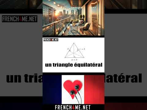Learn French On Your Balcony I Formes geometriques # Vol 1
