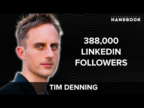 How To Use LinkedIn To Grow Your Business w/ Tim Denning | 388k+ LinkedIn Followers!