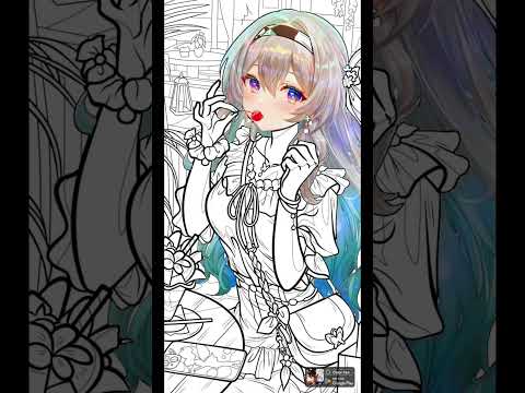 Coloring #colorfan #firefly #sam #honkaistarrail #hsr