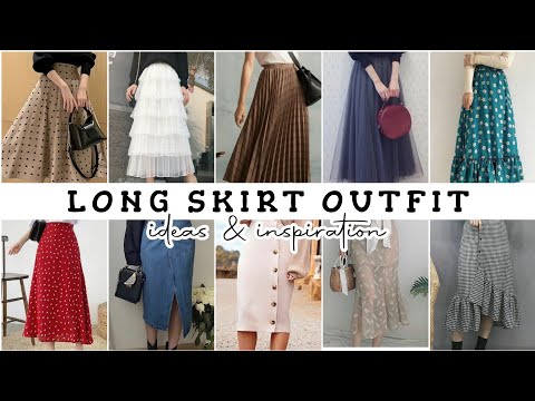 LONG SKIRT OUTFIT Ideas & Inspiration✨ @lovecarlos