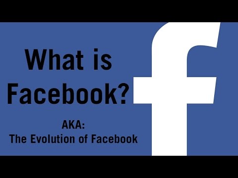 What is Facebook? (AKA: The Evolution of Facebook)