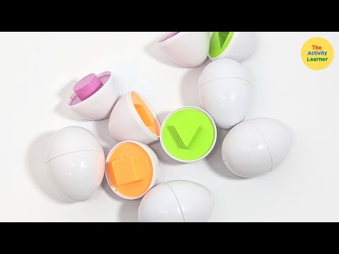 Learn Shapes Activity | Surprise Eggs | Educational Videos for Toddlers