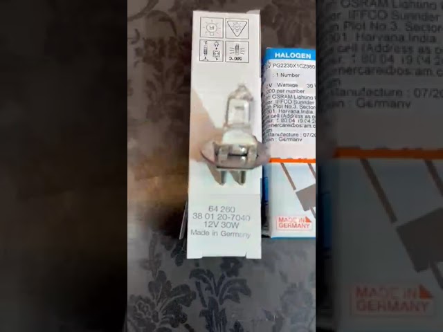 Halogen Lamps - OSRAM 64627 EFP 12V 100W GZ6.35 Trader - Wholesaler ...