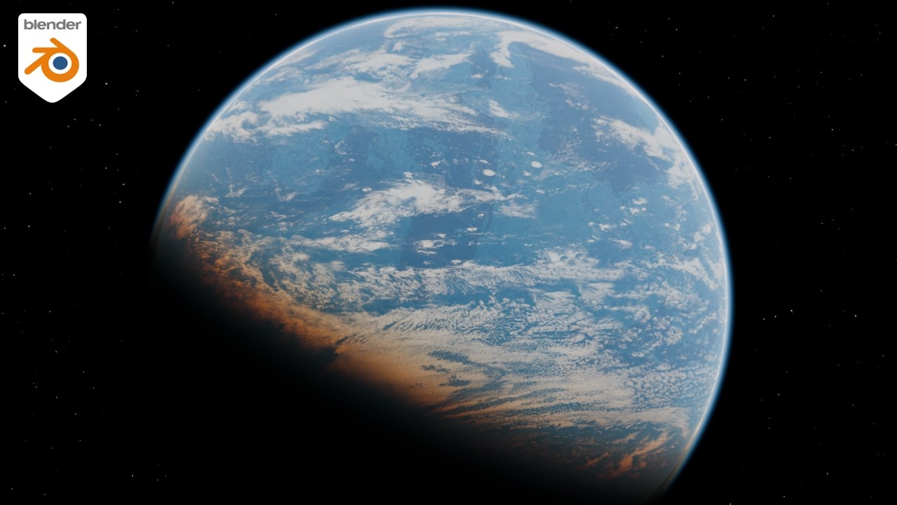 Improve Blender render times using Physical Celestial Objects - Planets