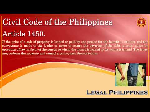 Civil Code of the Philippines, Article 1450