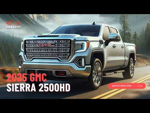 2025 GMC Sierra 2500HD Towing Capacity | What's New and Improved?