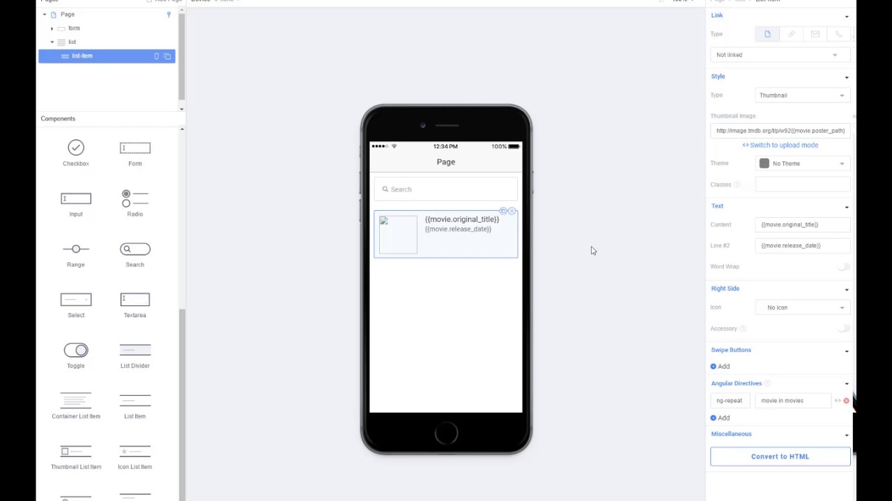 Ionic - Connecting to a Web Service Part 1