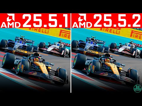 AMD Driver Update 25.5.2 vs 25.5.1 Driver Comparison (RX 6600)