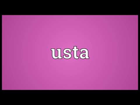 Usta Meaning | Wordogram
