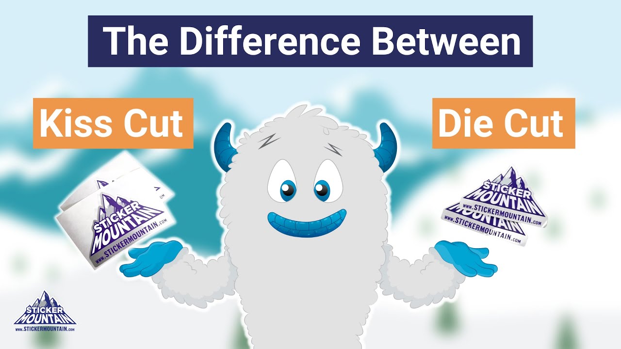 Kiss Cut VS Die Cut Stickers | What's the Difference?
