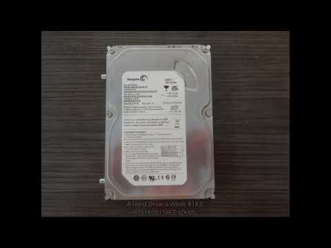 A Hard Drive a Week #183: ST3160215ACE (ZKM) (160 GB, 3.5", 7,200 RPM): Spinup/spindown sounds