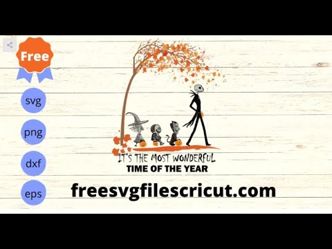 Free Jack Skellington Svg, Halloween Svg, Fall Svg