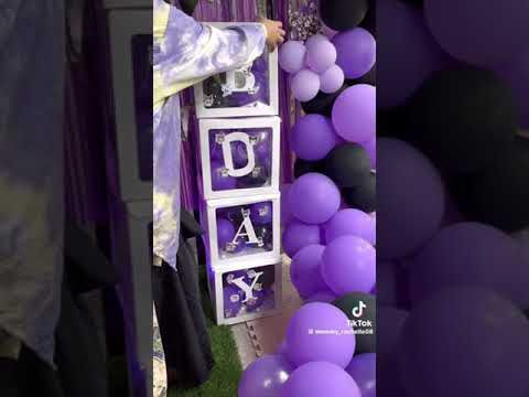 kuromi Birthday Ideas Design Set up