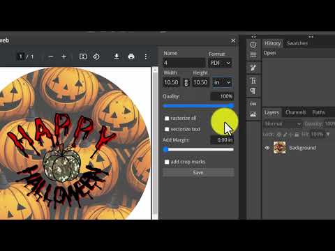 How to print PNG files from PHOTOPEA