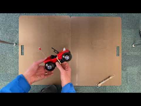 Centripetal Force on a Toy Car