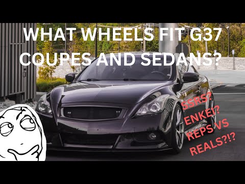 What Wheels Fit Infiniti G37 Coupes and Sedans?