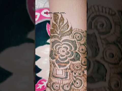 😍❤️☺️#Flora Design#Mehndiart#Subscribe Fir More Videos#Like#Share#Subscribe