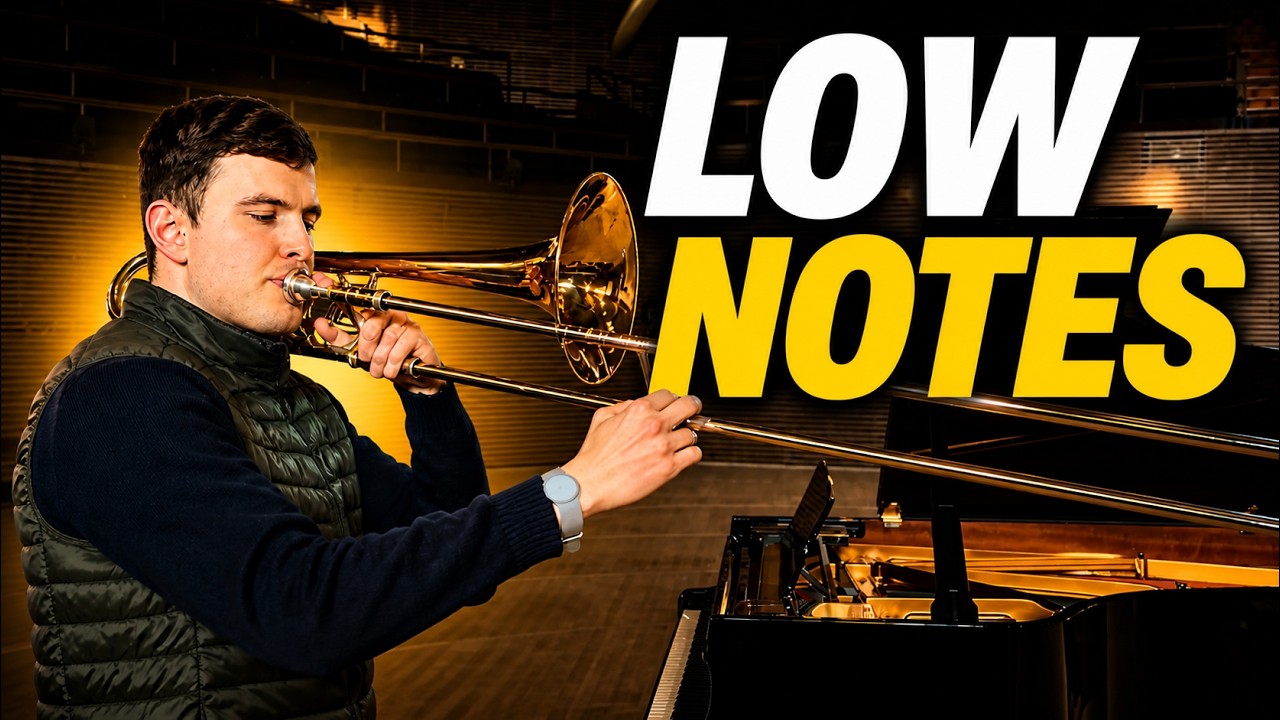 The Secret to MASSIVE Low Notes (Trombone Masterclass)