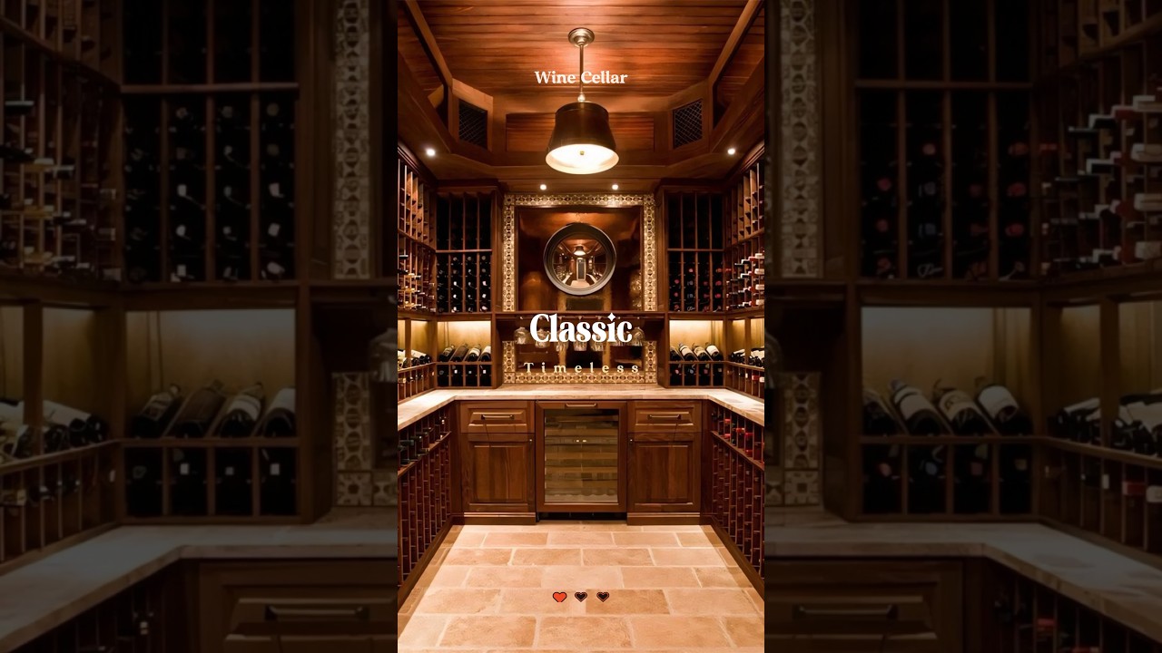 Classic wine cellars are timeless, sharing the best wine cellars with you. #custom #winecabinet