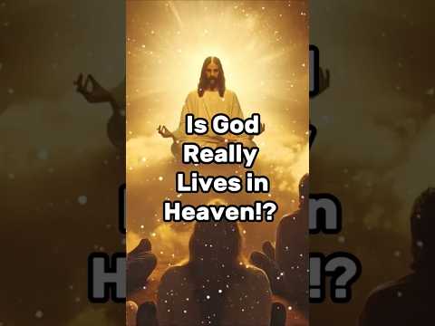 Where Does God REALLY Live? (Not What You Think)# #christianmotivation #god #faith