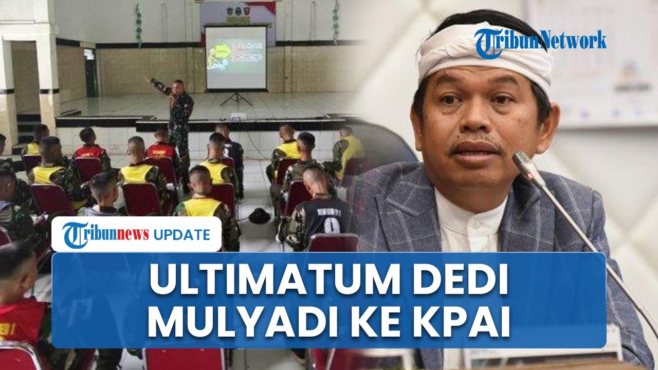 Dedi Mulyadi Serang Balik KPAI soal Anak Dikirim ke Barak Militer, Sebut Sibuk Urus 'Tempat ...