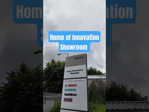 We visit the BSH Home of Innovation Showroom to look at some Neff and Bosch appliances #smarthome