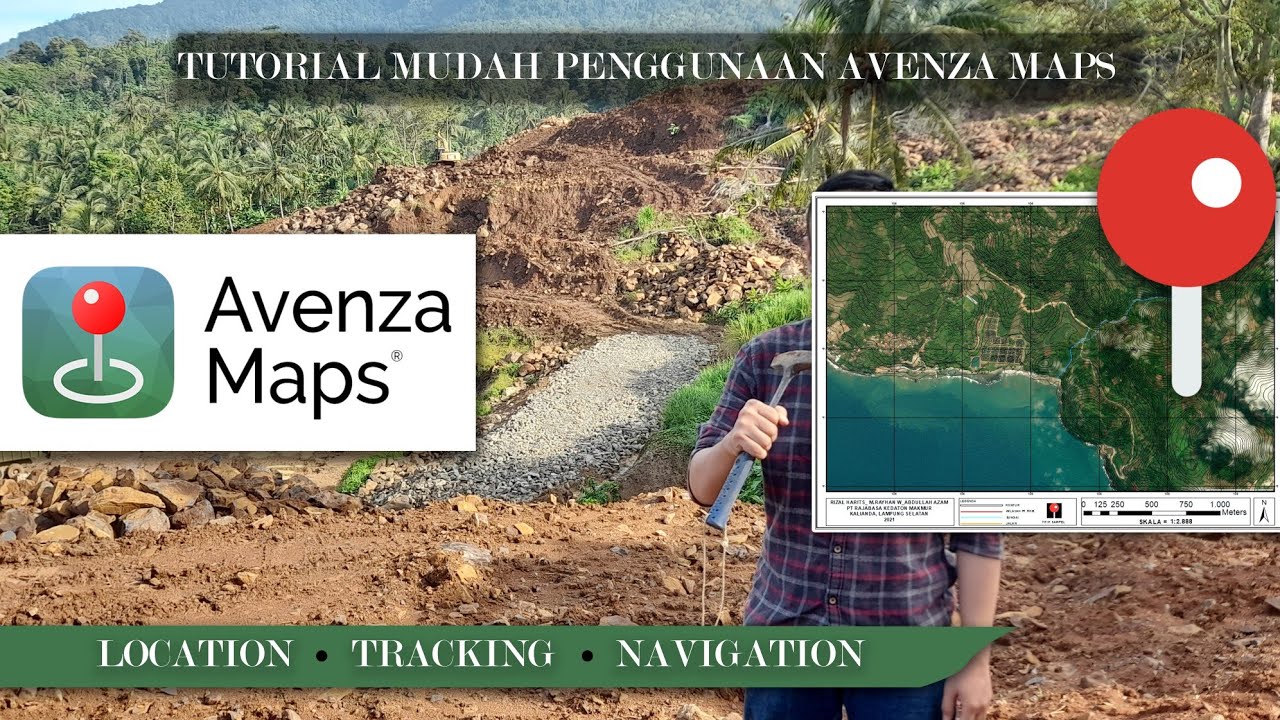 AVENZA MAPS TUTORIAL - Mudah dipahami pemula (Location, Tracking, Navigation)